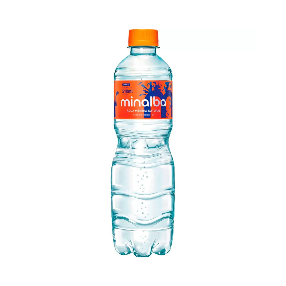 Morumbi Águas | Água Minalba Com Gás 510ml – Pack 12 | Morumbi Águas